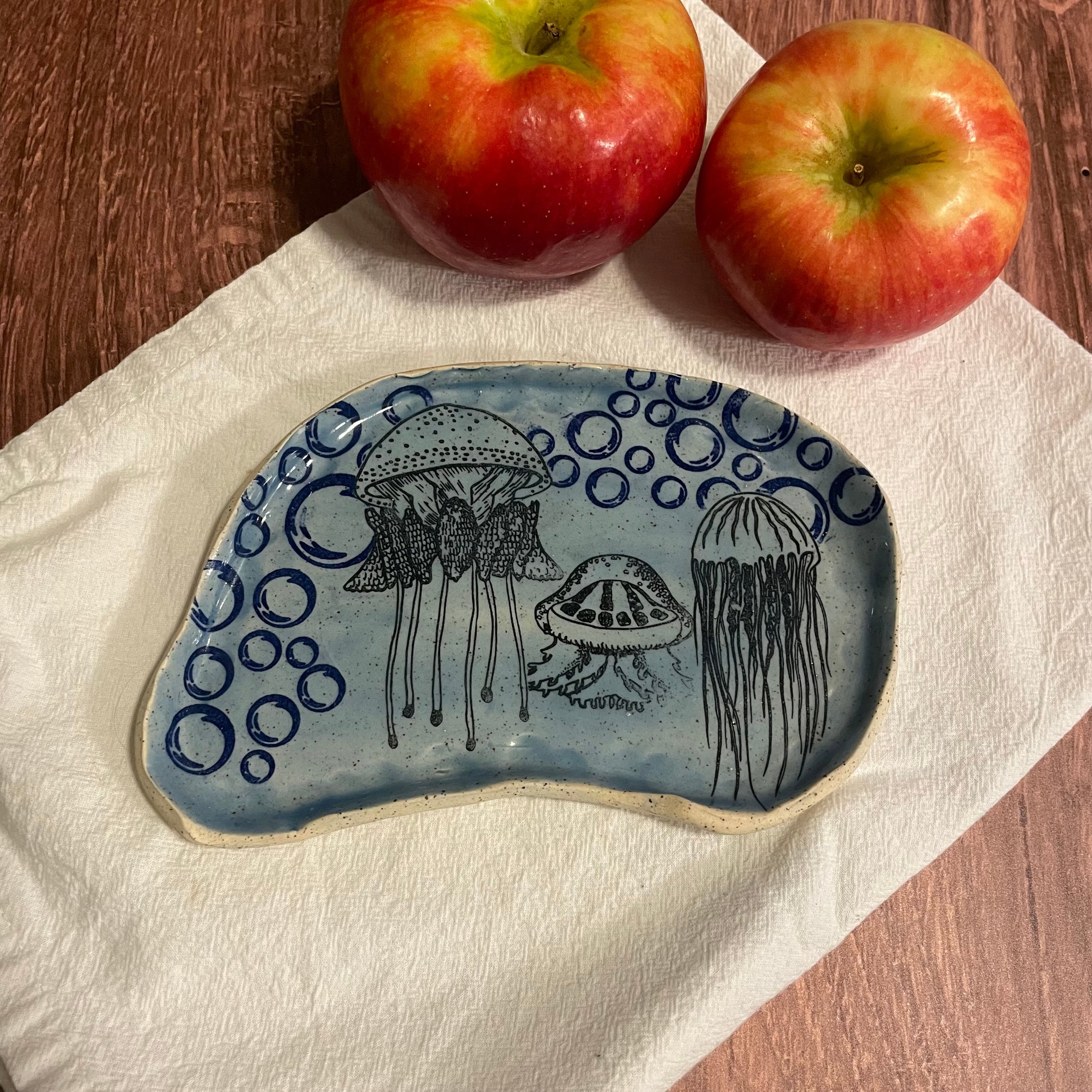 Jellyfish Weird Plate | Next of Kiln Designs